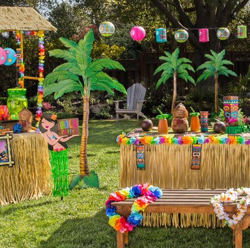 Hawaii fest tema - Festudlejning og serviceudlejning